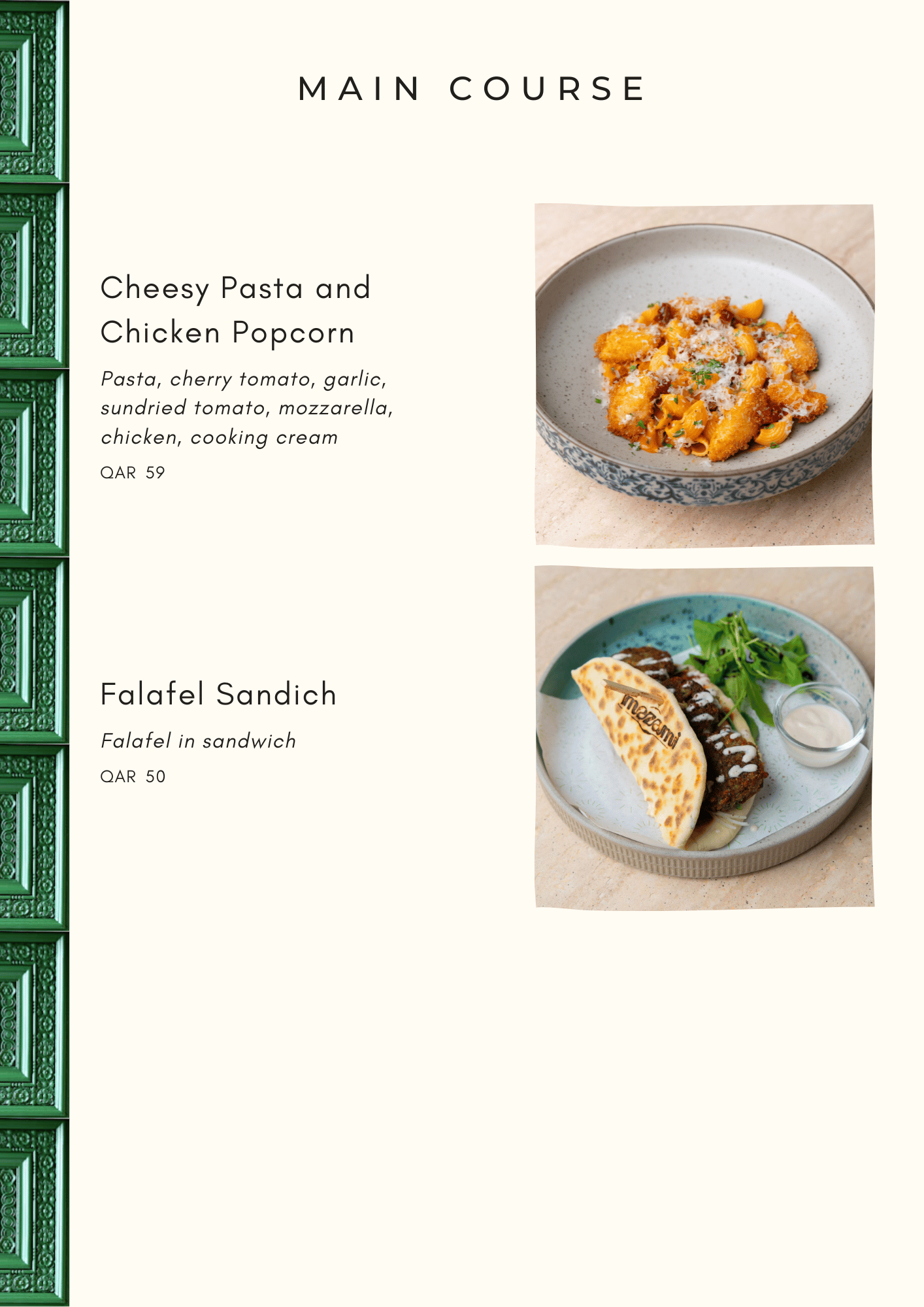 Main Course – Mezami